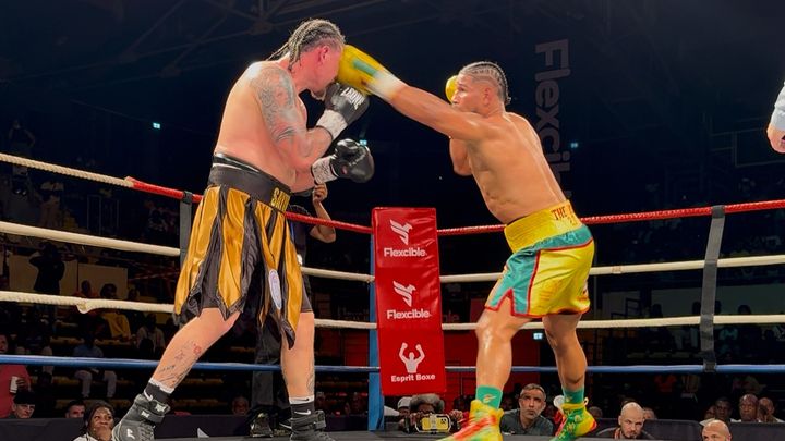 Le boxeur guyanais Leonardo Mosquea domine Jeison Troncoso et garde sa ...